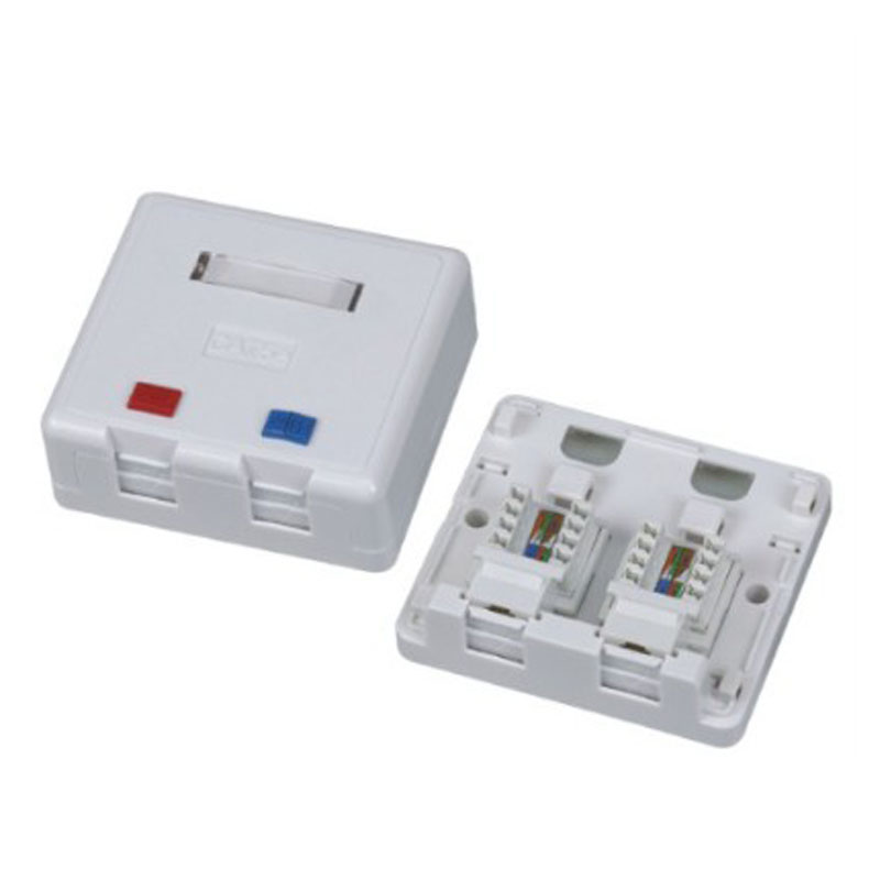 Dual Port Surface Box / Products / Copper Solution / Face Plate/Surface ...
