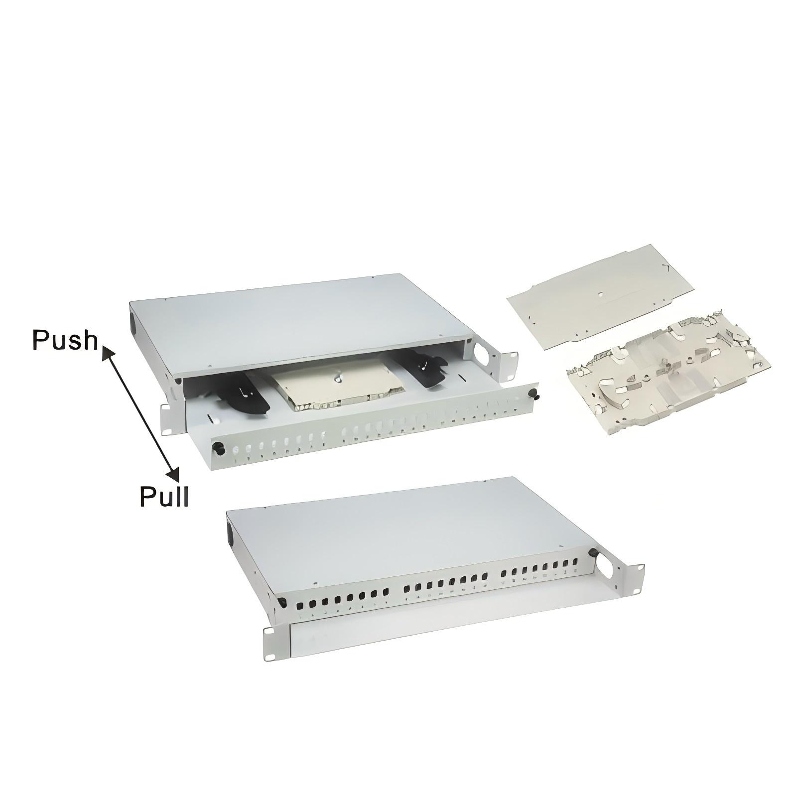 Push-Pull Fiber Patch Panel / Products / Fiber Optic Solution / Fiber ...
