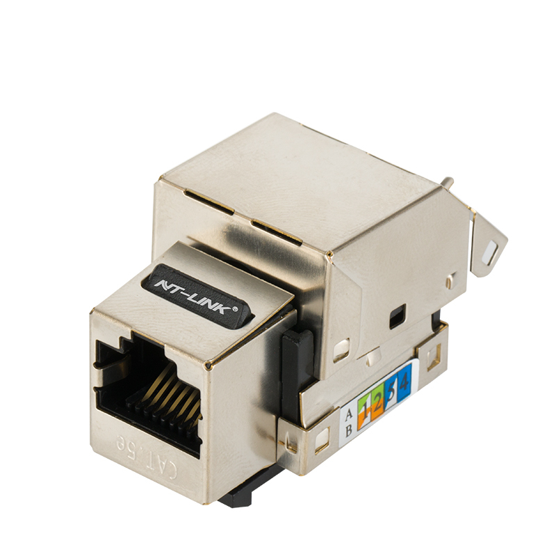 NT-LINK STP 90 Degree Dual IDC Keystone Jack / Products / Copper ...