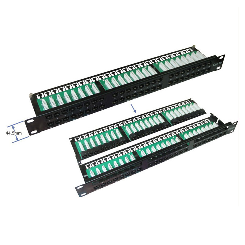 1U 48 Ports UTP Network Patch Panel / Products / Copper Solution ...